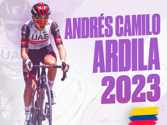 Andrés Camilo Ardila, un escalador colombiano para el Burgos-BH