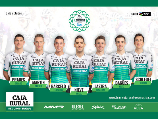 Caja Rural-Seguros RGA despide la temporada en Il Lombardía