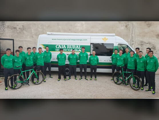 Caja Rural-Seguros RGA, con 21 jóvenes ciclistas en su equipo élite y ...
