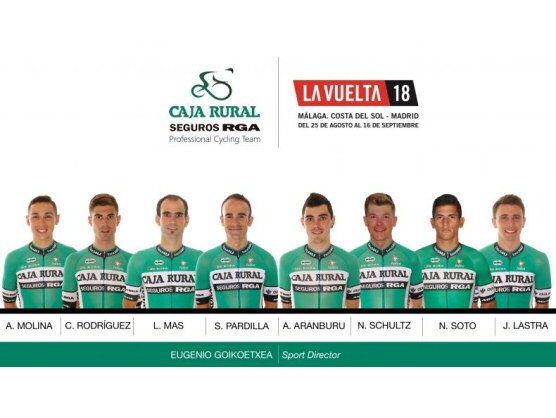 Caja Rural-Seguros RGA, a la Vuelta a España con un equipo joven y sólido