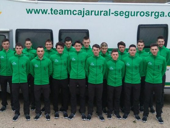 El Caja Rural-Seguros RGA élite-sub23, listo para iniciar la temporada
