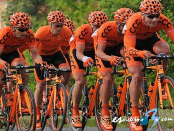 El CCC Sprandi Polkowice, con Víctor de la Parte en la Vuelta a Andalucía