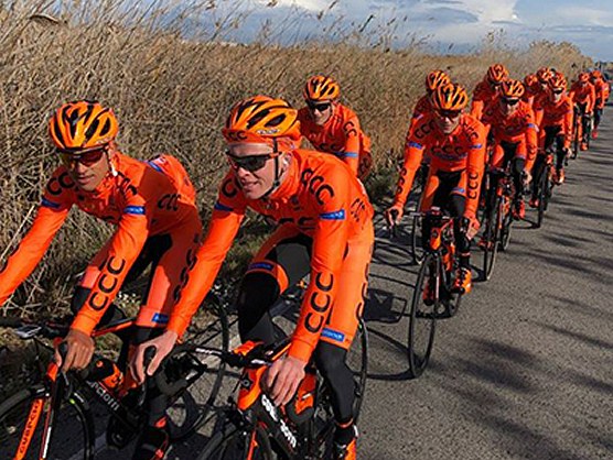 CCC Sprandi Polkowice, con Amaro Antunes en la Vuelta a Andalucía