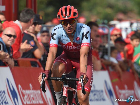 Vuelta a España: Jonathan Restrepo: "De Marchi ha sido más fuerte que yo"