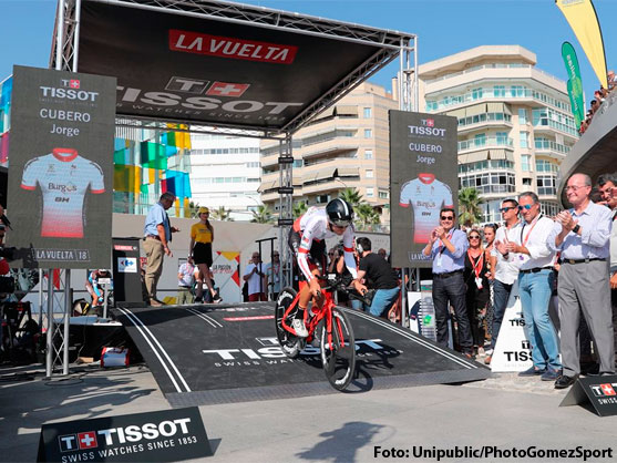El cordobés Jorge Cubero lanza La Vuelta 2018 en `la crono de los museos´