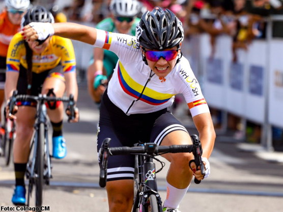 Etapa y liderato para Lina Hernández en el comienzo del Tour Femenino ...