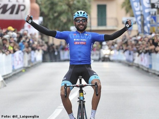 Victoria en solitario del italiano Moreno Moser en el Trofeo Laigueglia