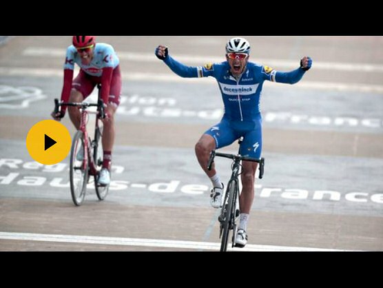 Vídeo del último kilómetro de la París-Roubaix 2019