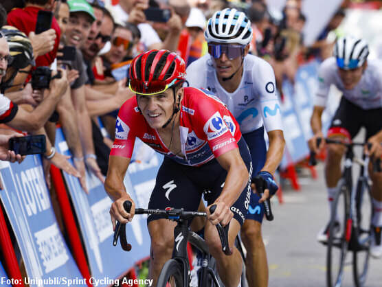 Vuelta a España: Remco Evenepoel: "Enric Mas me ha hecho el día difícil"