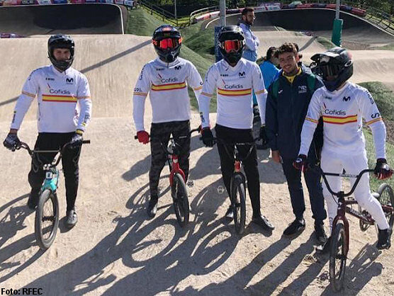 La Selección Española de BMX Racing afronta la Copa del Mundo de Glasgow