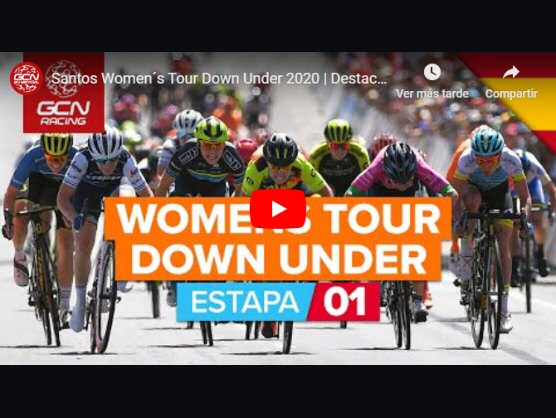 Tour Down Under femenino 2020: Vídeo resumen de la etapa 1