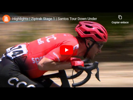 Tour Down Under 2020: Vídeo resumen de la etapa 1