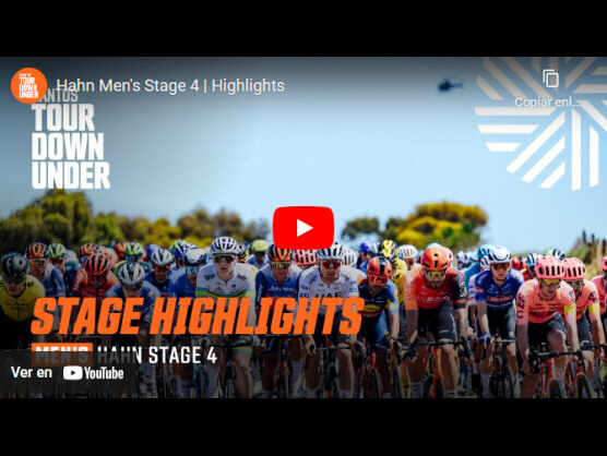 Tour Down Under 2024: Vídeo resumen de la cuarta etapa