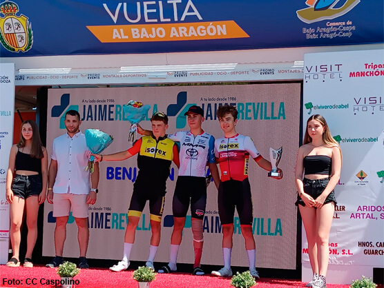 Benjamín Noval deja casi sentenciada la Vuelta al Bajo Aragón con su ...