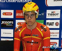 Albert Torres logra el decimoctavo puesto en la persecución individual