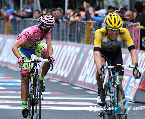 Giro de Italia: Alberto Contador: "Fue una etapa complicada para mí"
