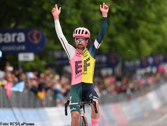 Giro de Italia: Ben Healy: "No quería perder la oportunidad de ganar"