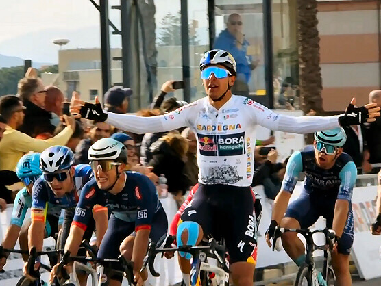 Filippo Zana se proclama vencedor del Giro de Cerdeña y Davide Donati ...