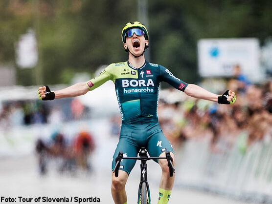 Giovanni Aleotti lidera el Tour de Eslovenia tras ganar la tercera etapa