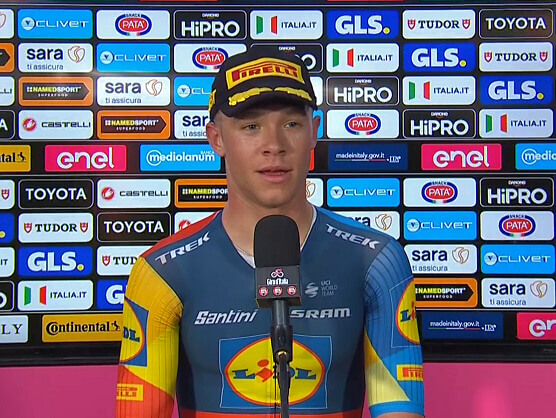 Giro de Italia: Jonathan Milan: "Es una sensación maravillosa volver a ...