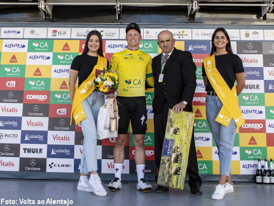 Luke Lamperti, primer líder de la Vuelta al Alentejo 2023