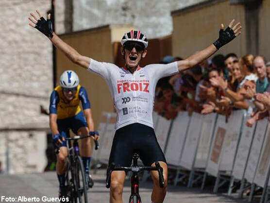Martín Rey, líder de la Vuelta a Castilla y León Élite y Sub-23 tras ...