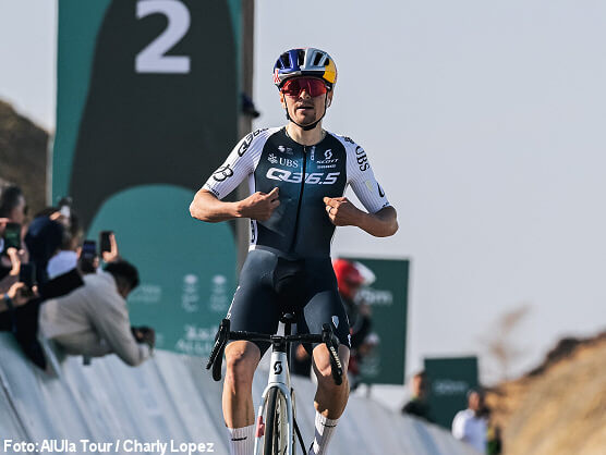 Tom Pidcock conquista la etapa reina y se viste de líder en el AlUla Tour