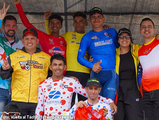 Vuelta al Táchira: Brandon Rojas vence al sprint en Mérida y Enmanuel ...