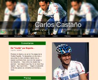 Carlos Castaño estrena su página web