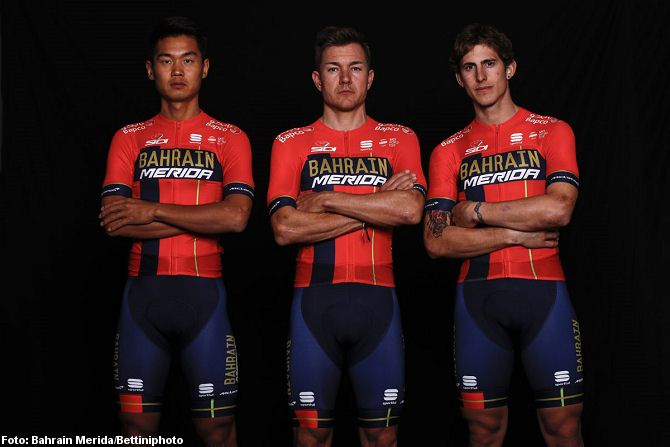 El equipo Bahrain-Merida se concentrará en Cambrils
