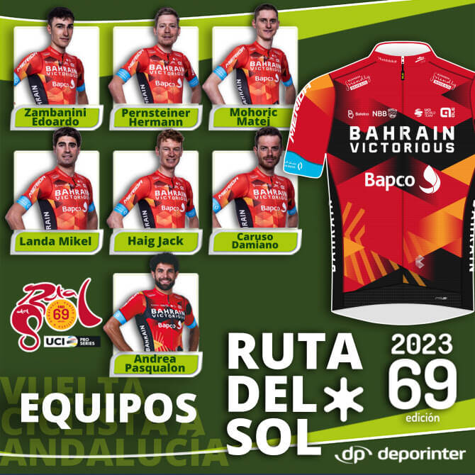 Mikel Landa y Jack Haig, al frente del Bahrain-Victorious en la Vuelta ...