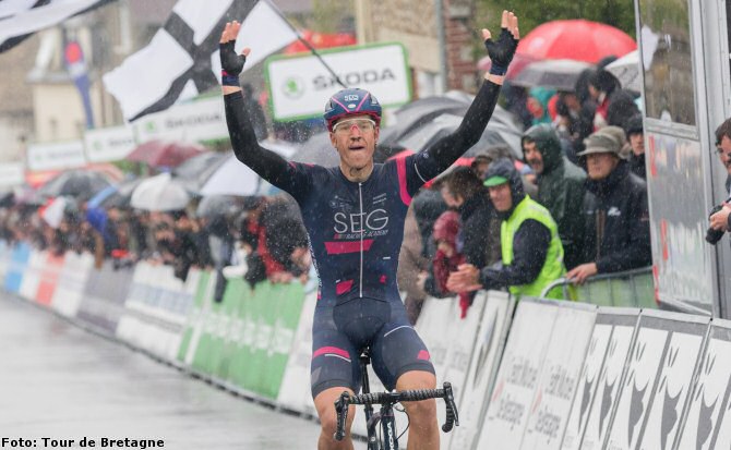 Jarno Mobach lidera el Tour de Bretaña tras la quinta etapa que gana ...