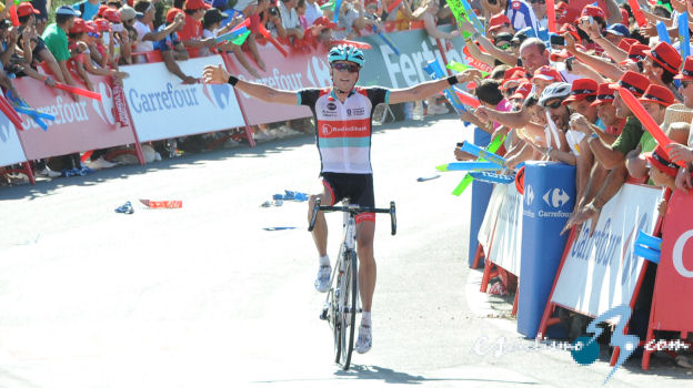 Vuelta a España: Horner gana la tercera etapa y es el nuevo líder