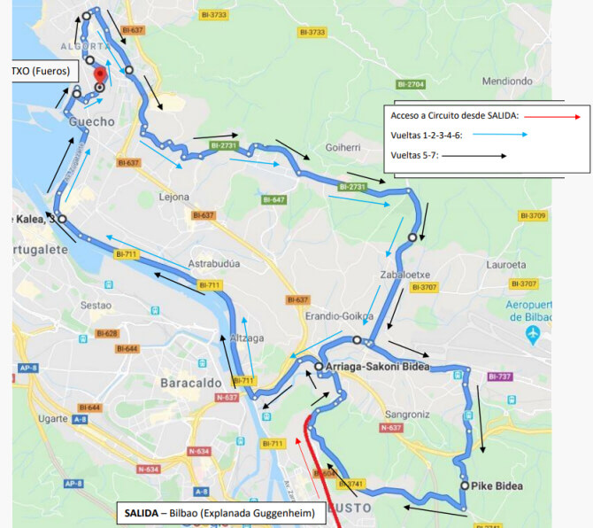 Circuito de Getxo 2024: Recorrido, perfil, libro de ruta y últimos ...