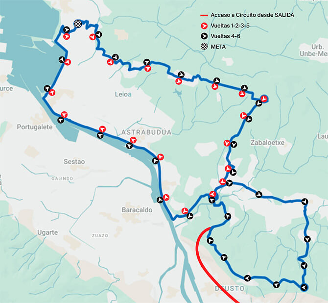 Circuito de Getxo 2025: Recorrido, perfil, libro de ruta y últimos ...