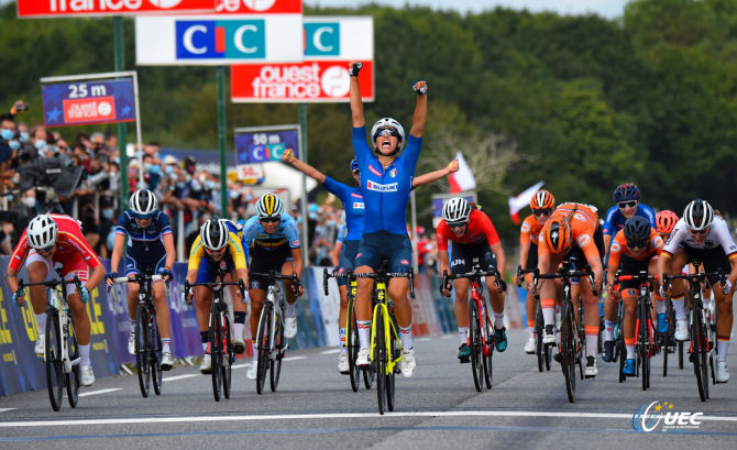 Ctos. de Europa: Elisa Balsamo, Campeona de Europa Sub-23