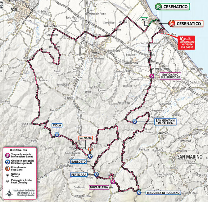 Giro de Italia: Etapa 12, Cesenatico - Cesenatico / 204 Km.