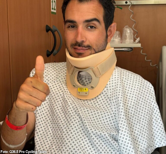 El renacer de Matteo Moschetti: de un accidente devastador a la ...