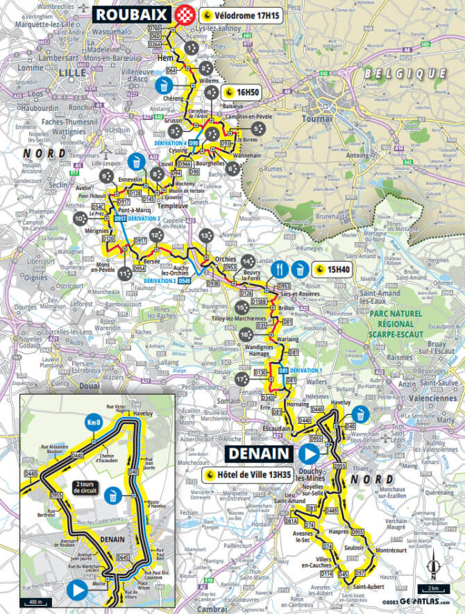París-Roubaix Femenina 2023: Recorrido, tramos adoquinados, libro de ...