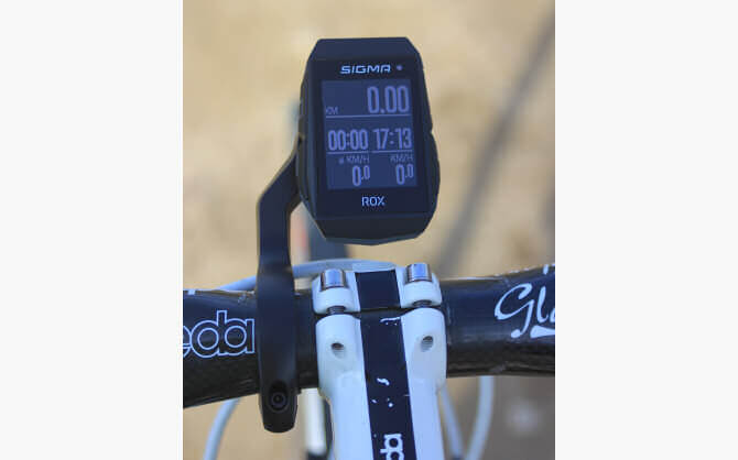 Ponemos a prueba el ciclocomputador Sigma ROX 11.1 EVO