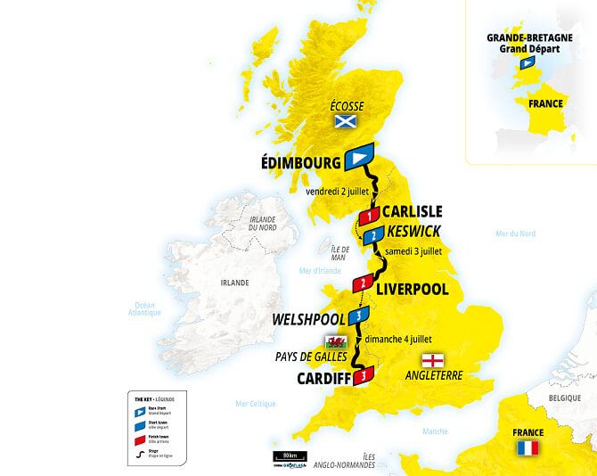 El Tour de Francia 2027 arrancará en Edimburgo y cruzará Reino Unido ...