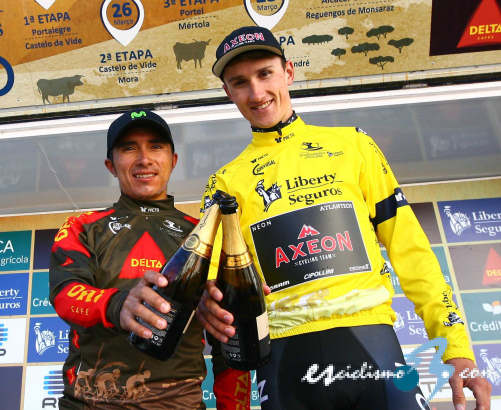 James Oram lidera la Vuelta al Alentejo tras ganar la primera etapa