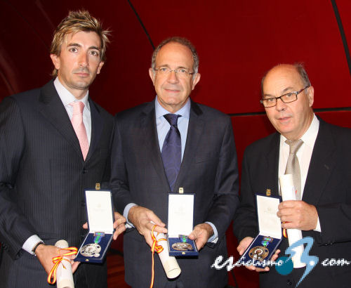 Roberto Alcaide, José Luis López Cerrón y Marcos Moral, medallas de la ...