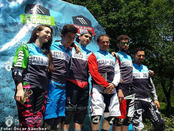 Marco Veiga fue el más rápido en el Open de Galicia de DH en Santiago