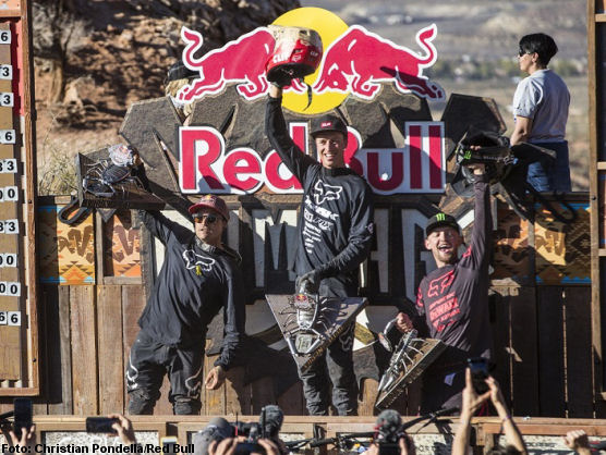 Brett Rheeder gana su primer Red Bull Rampage