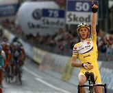 Riccardo Ricco se impone en la tercera etapa de la Tirreno-Adriático