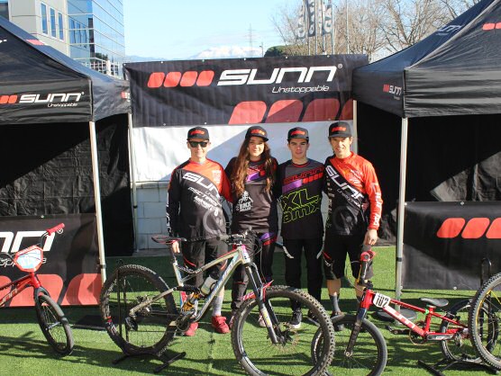 Presentado el Sunn Spain Team de BMX race y enduro