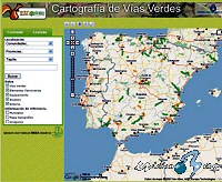 El Programa Vías Verdes lanza un nuevo Visor cartográfico para sus rutas